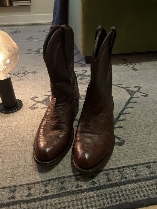 Tecovas Tecovas Ostrich Cowboy Boots | Grailed