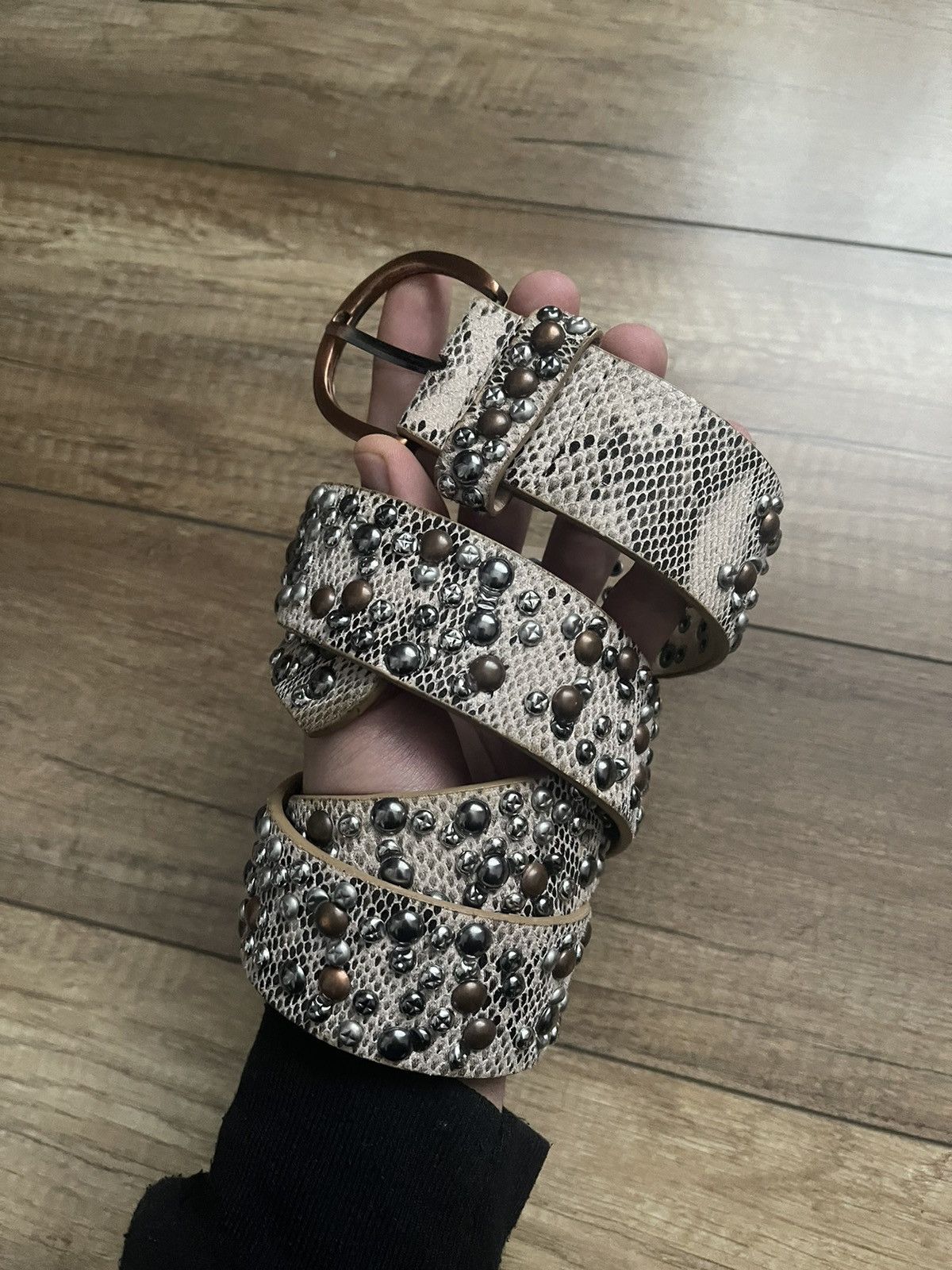 Streetwear × Vintage Y2K Vintage Opium Belt Punk Rock 90s BB Simon ...