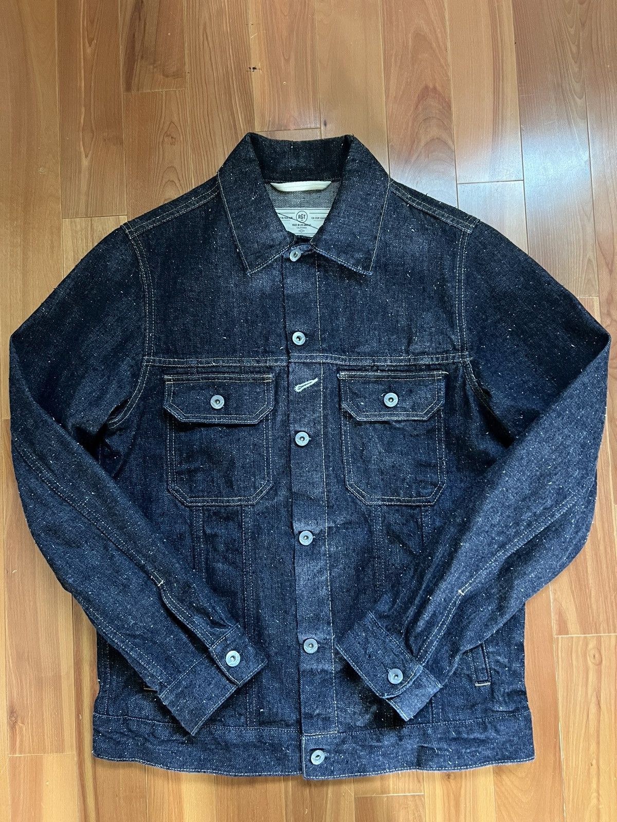 Rogue Territory ROGUE TERRITORY CRUISER JACKET IN 14OZ RINSED NEPPY ...