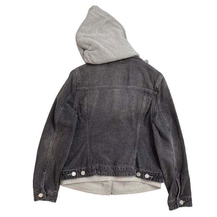 Blank Nyc Blank NYC Two Fer Denim Jacket Thrill Seeker Black Grey NWT ...