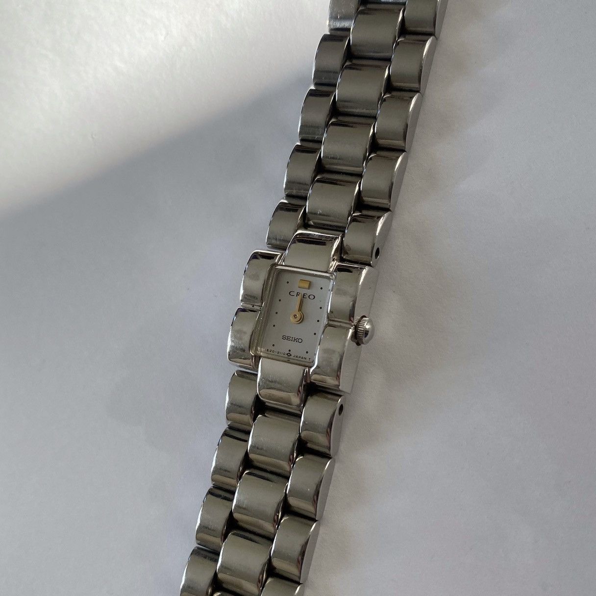 Vintage Seiko Vintage Creo Silver Stainless Steel Watch | Grailed