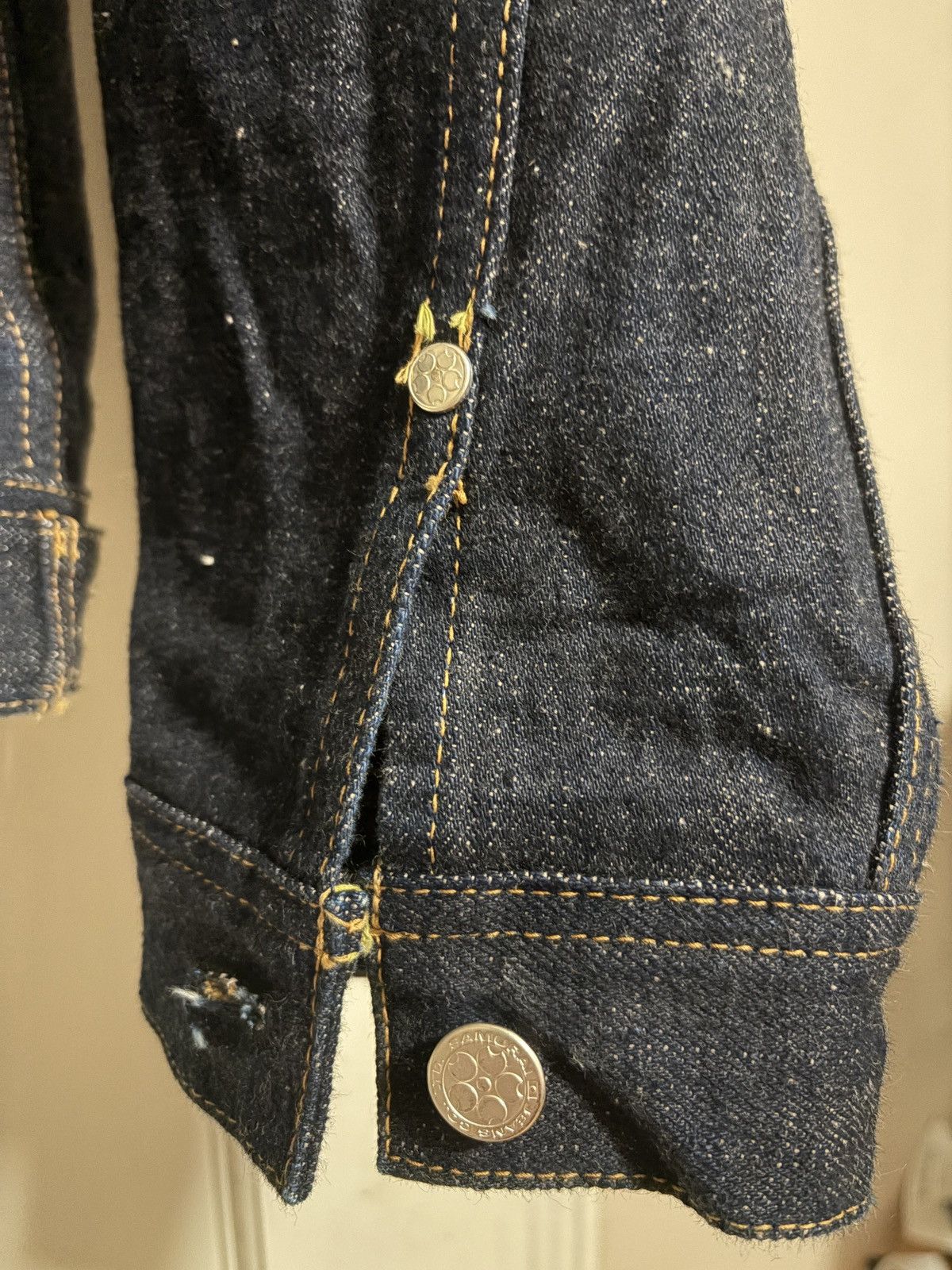 Samurai Jeans Samurai S101AX-SAKURA "Ai-Plus Sakura" 18oz Type 1 Jacket ...