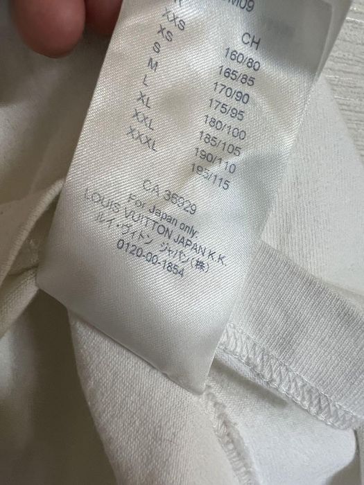 Louis Vuitton Louis Vuitton 2Eme Etage Barcode T-Shirt Virgil Abloh ...