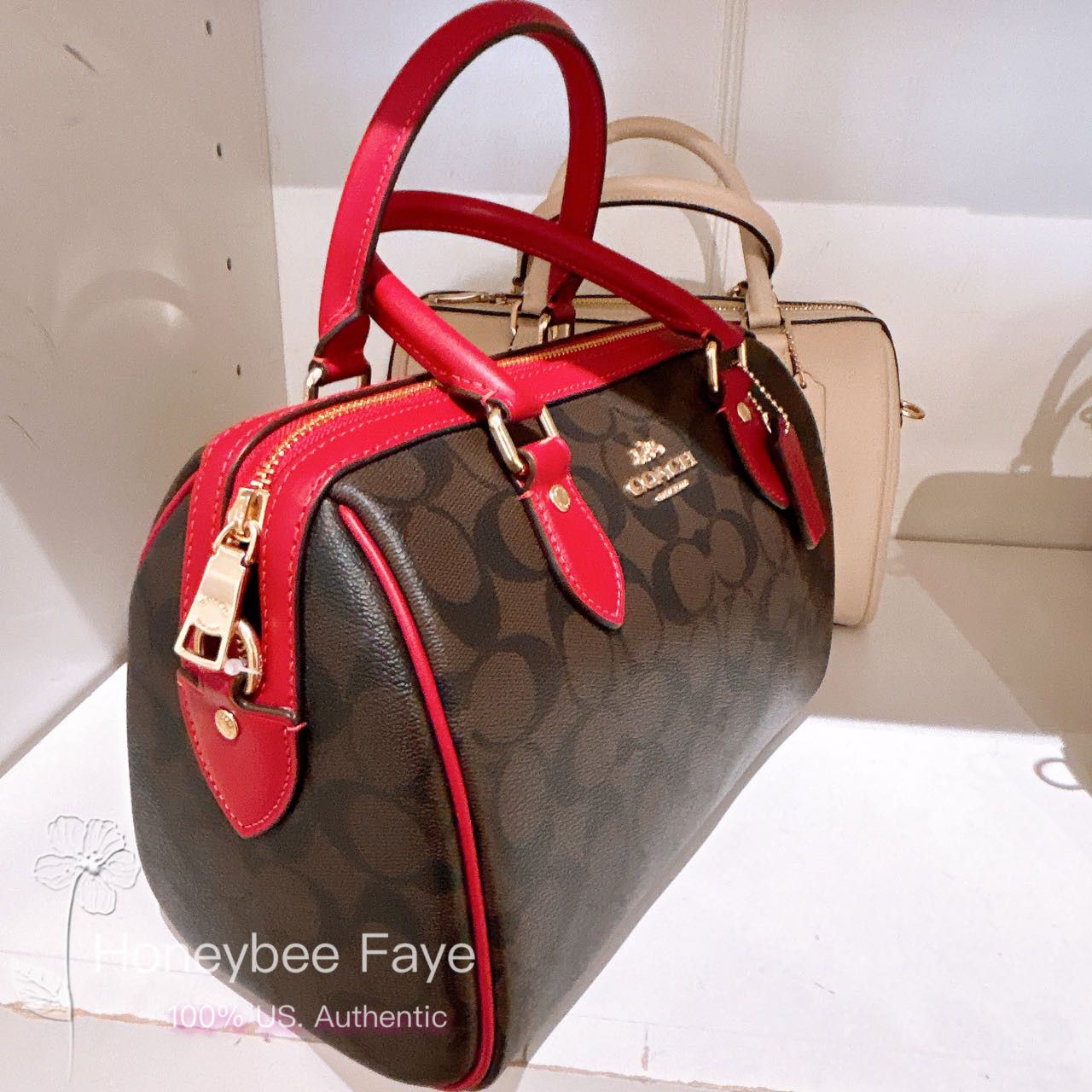 Coach Rowan Satchel Bag In Signature Canvas CH280 | Grailed