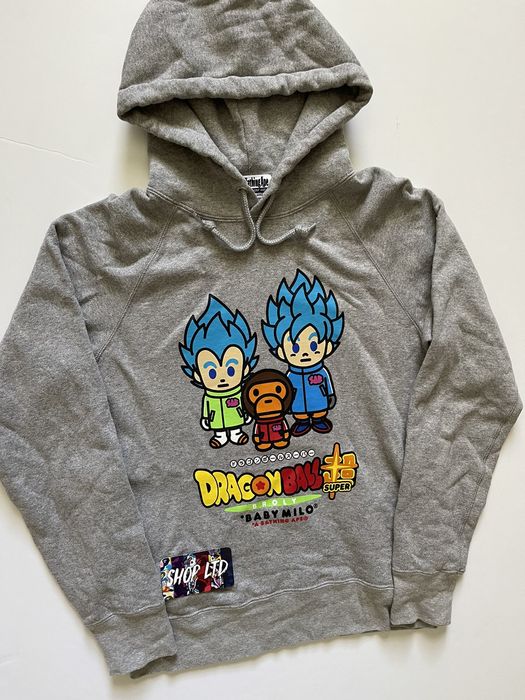 Bape A Bathing Ape X Dragonball Super Goku & Vegeta Hoodie | Grailed