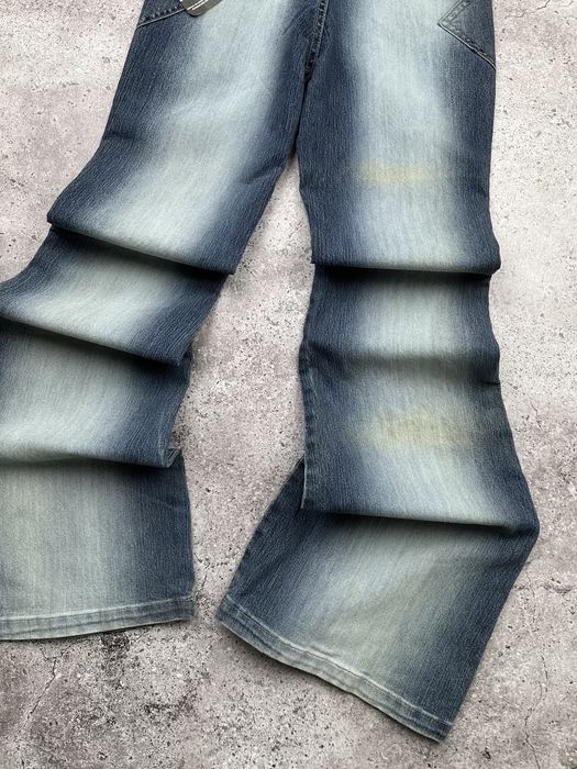 Japanese Brand Vintage Faded Flare Jeans | Grailed