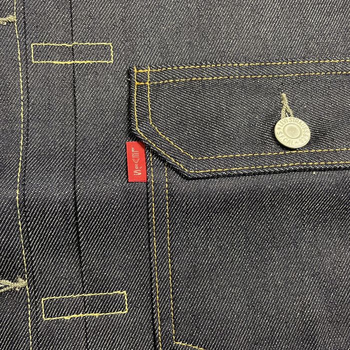 Vintage Levi’s LVC 1936 Type 1 Rigid Blue Selvedge Denim Jacket RARE | Grailed