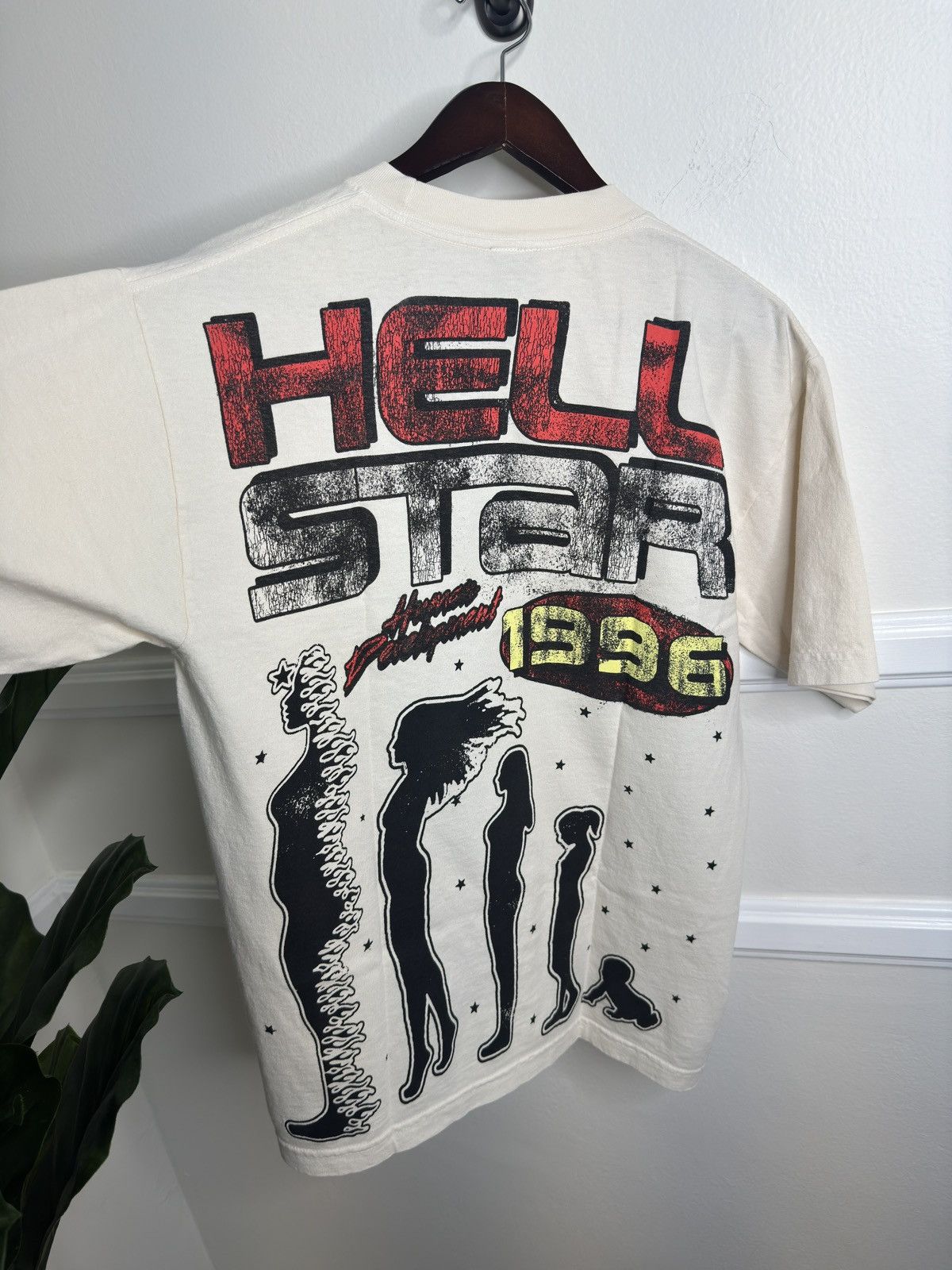 HELLSTAR Hellstar Studios Heaven on Earth Tee Cream | Grailed