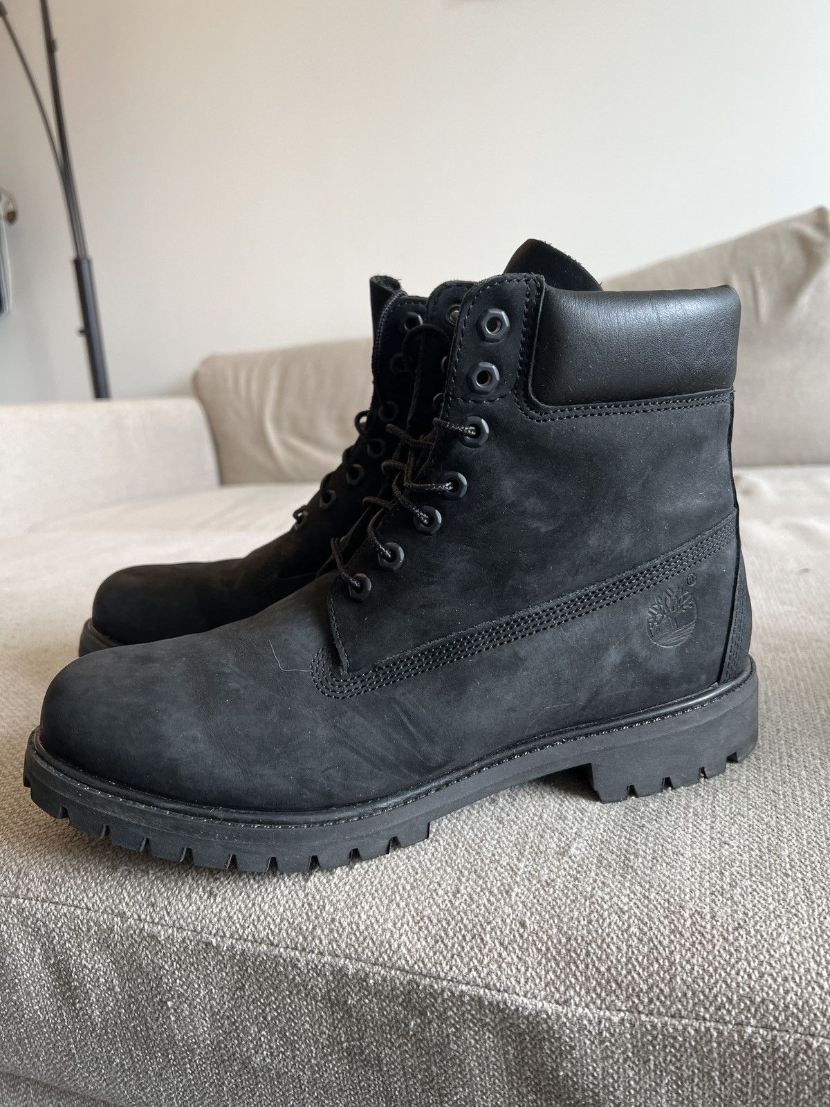 Timberland Black Timberland Premium 6 inch Boot OG Size 11.5 | Grailed