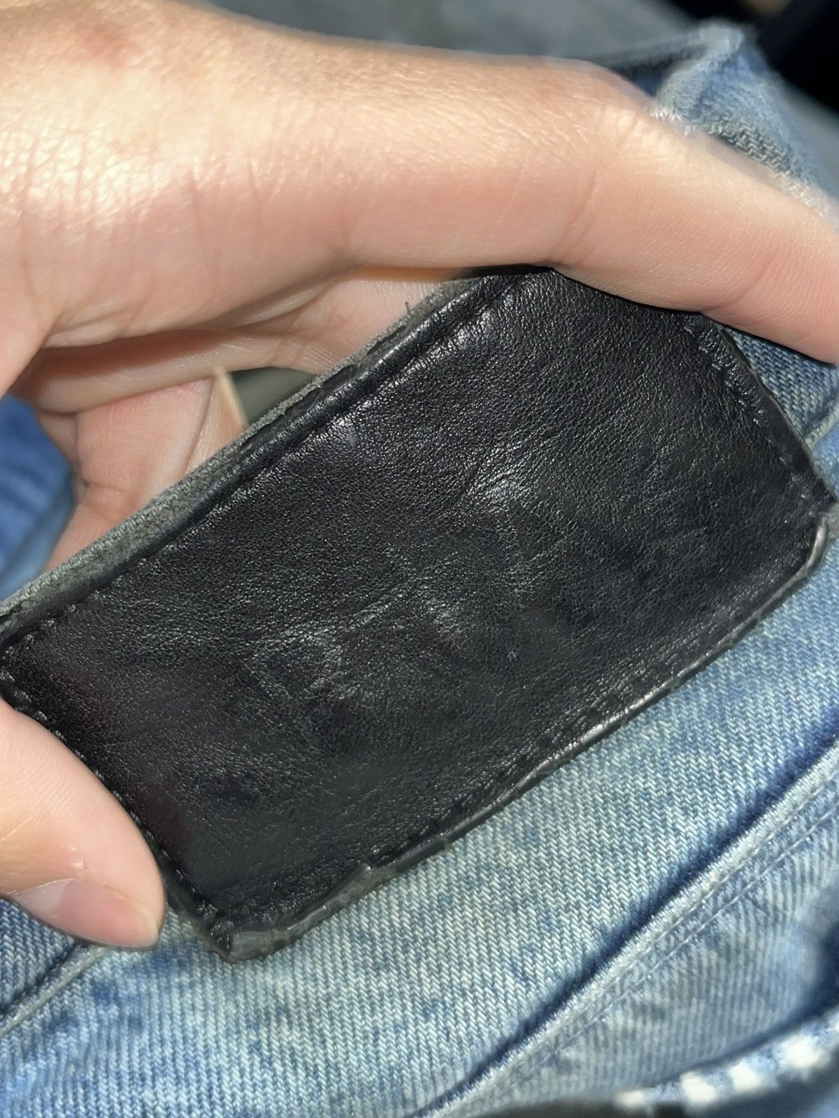 Designer × Rta × Streetwear 29 RtA Embroidered Sinners Denim Jeans Blue ...