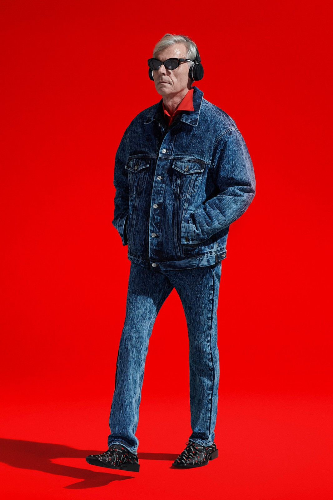 Balenciaga FALL 2019 SAMPLE LOOKBOOK EMBROIDERED TEXTURE JEANS | Grailed