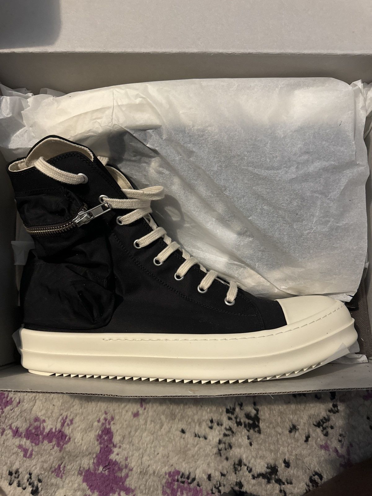 Rick Owens Rick Owens Dark Shadow Cargo sneaks | Grailed