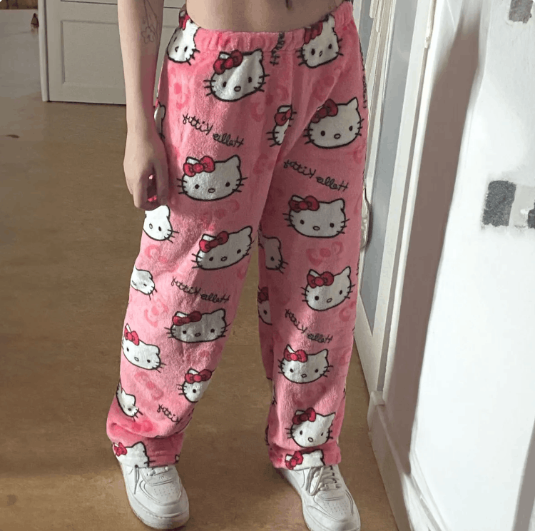 Streetwear Sanrio Hello Kitty Y2k Pajamas | Grailed