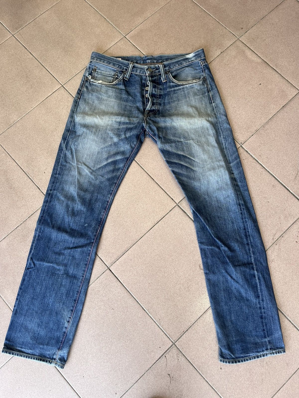 Japan Blue FINAL DROP VINTAGE MOMOTARO X JAPAN BLUE DENIM JEANS | Grailed
