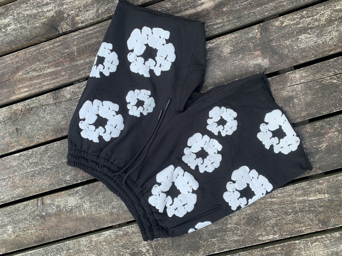 READYMADE READYMADE DENIM TEARS SWEAT SHORTS MEDIUM | Grailed