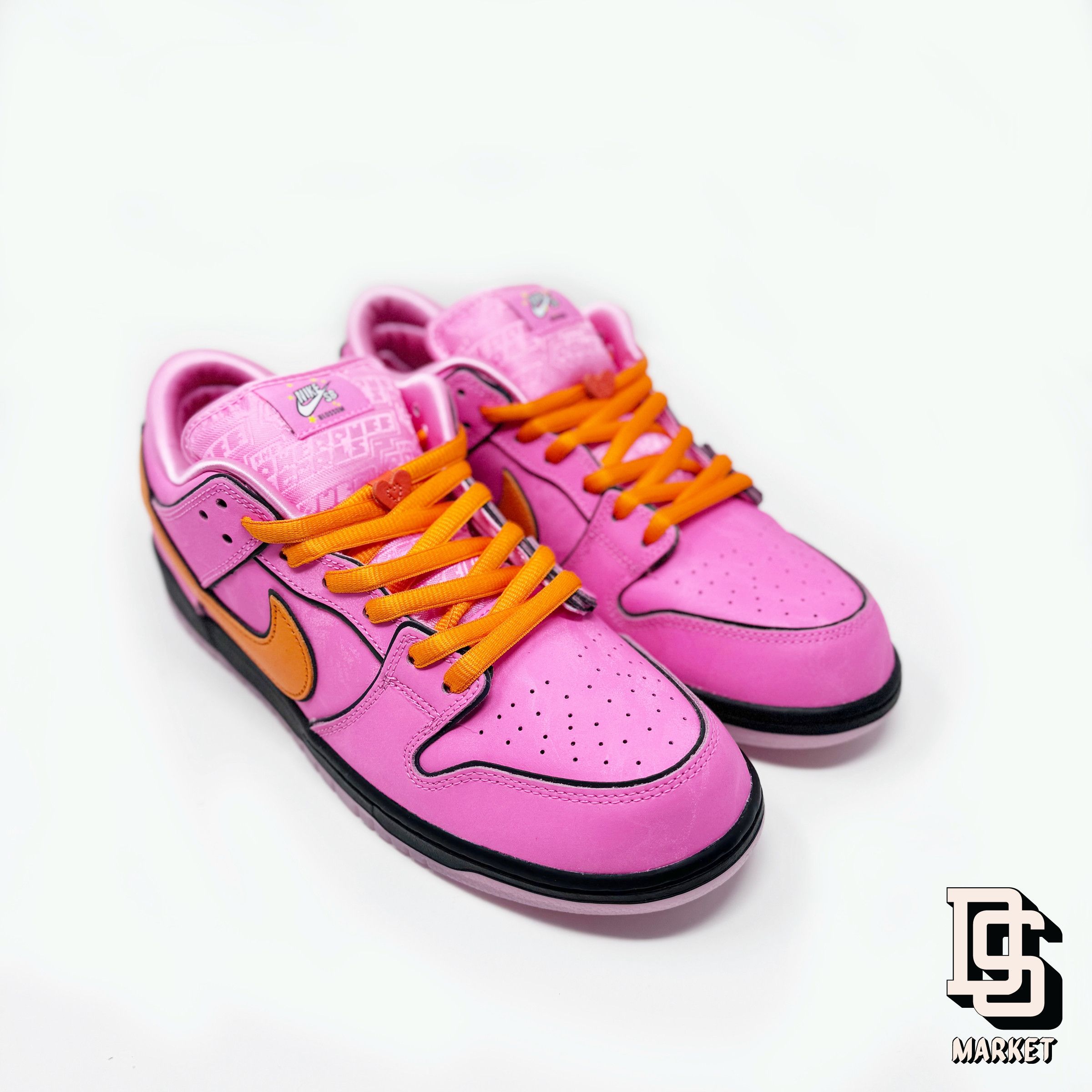 Nike NIKE SB DUNK LOW PRO THE POWERPUFF GIRLS PPG BLOSSOM PINK | Grailed