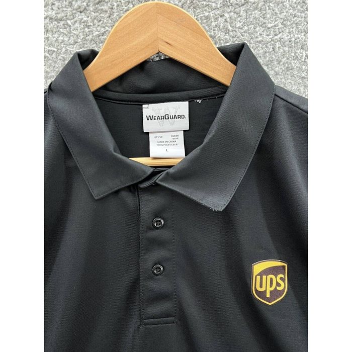 Other WearGuard UPS Polo Black Large Shirt Employee Uniform Team | Grailed