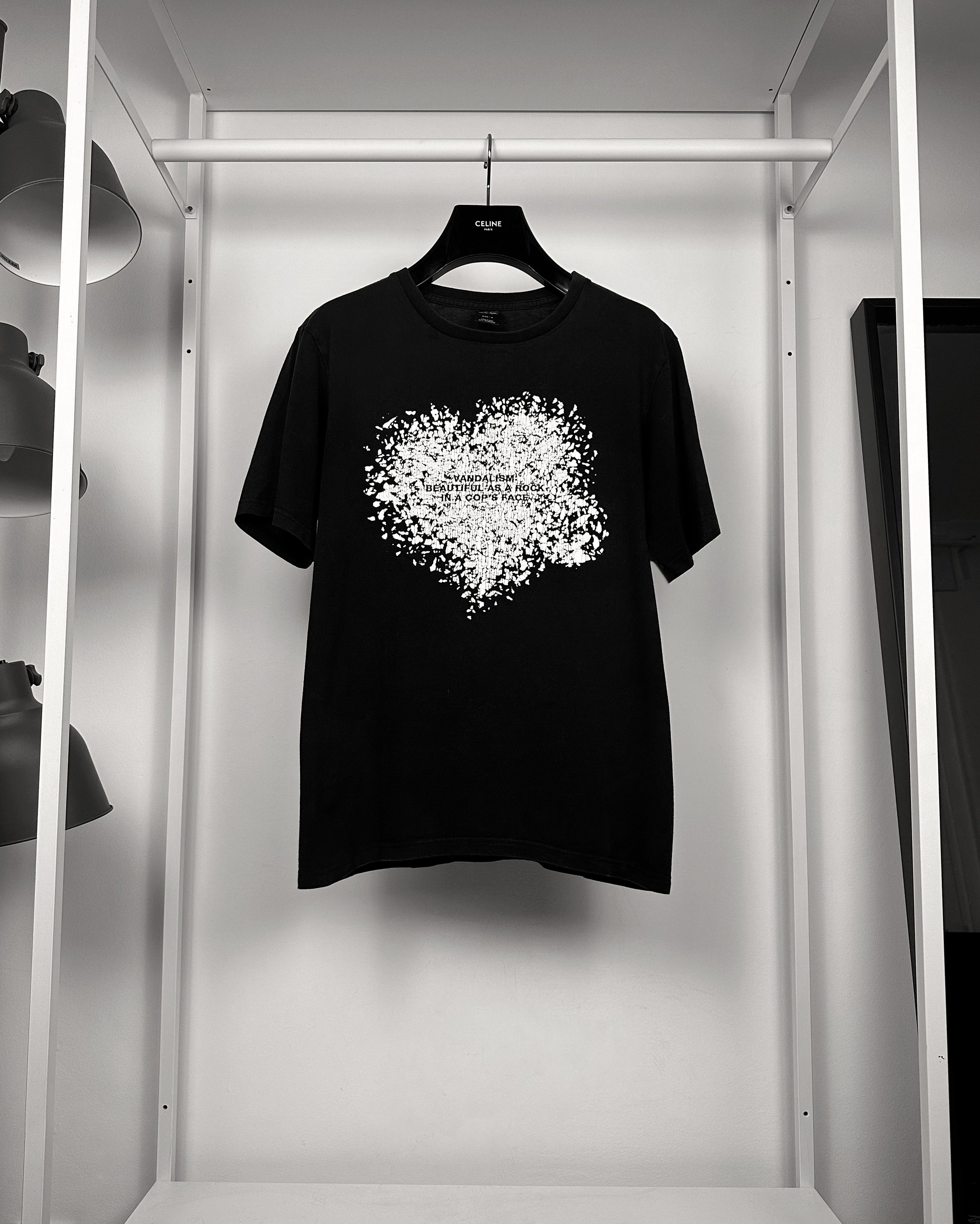 Number (N)ine Number Nine Crying Heart Vandalism T-Shirt | Grailed