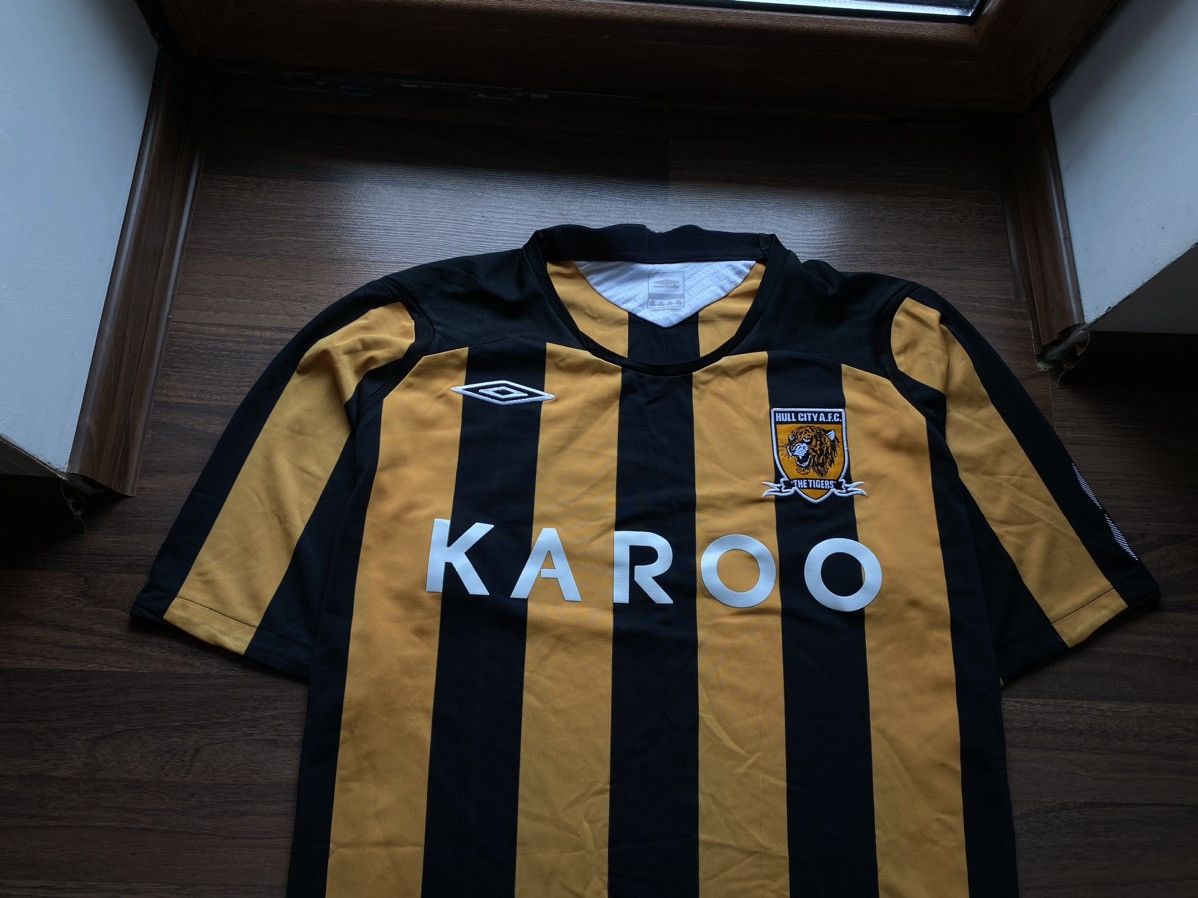 Umbro HULL CITY 2008 2009 home shirt Karoo Umbro Medium RARE | Grailed