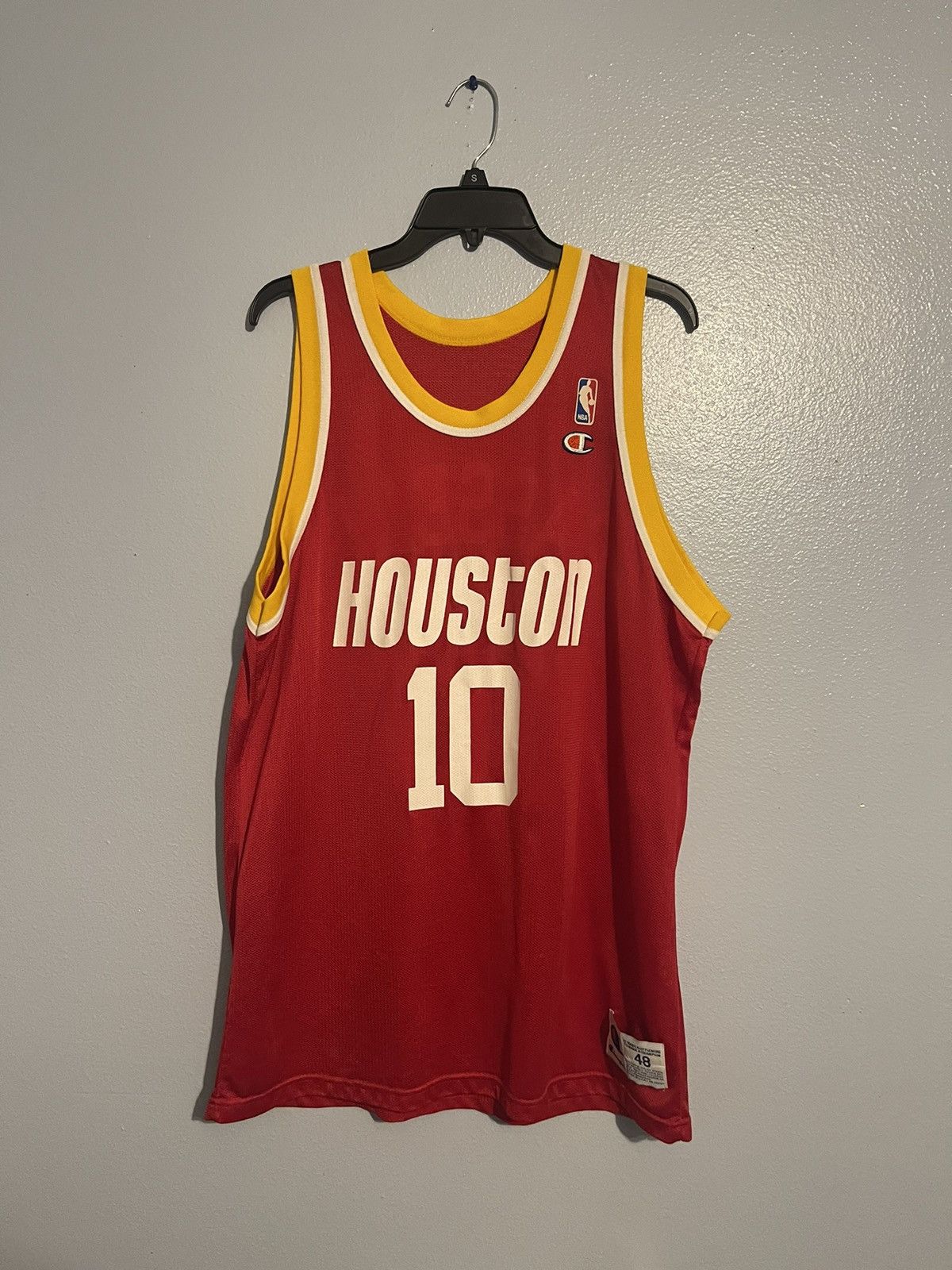 Champion × NBA × Vintage 90s Champion Sam Cassell Houston Rockets ...