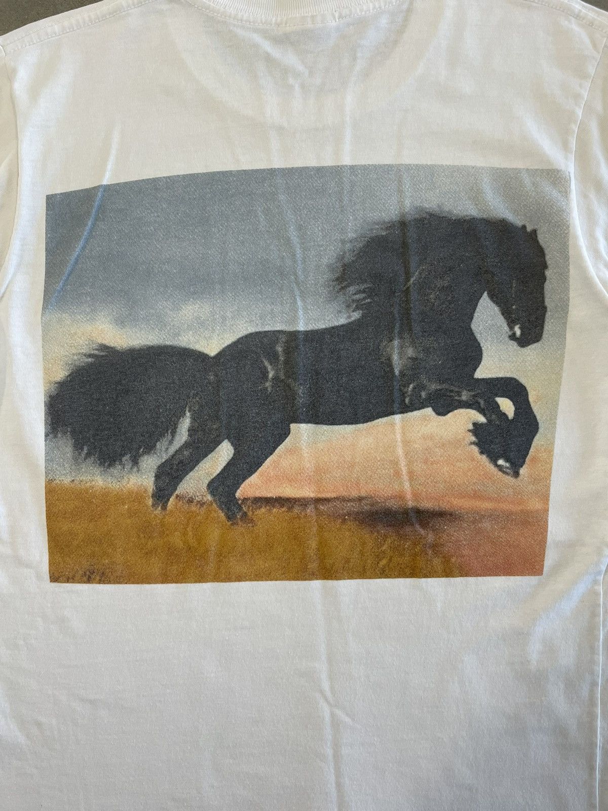 Supreme RARE: F/W 2014 Supreme Stallion L/S Tee "White" | Grailed