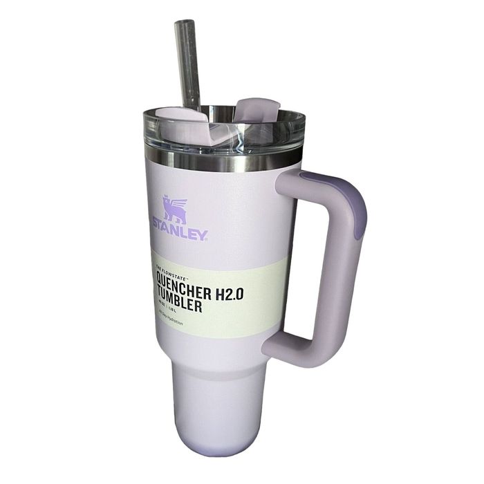 Designer Stanley FlowState Quencher H2.0 Tumbler 40 oz Orchid Spring ...