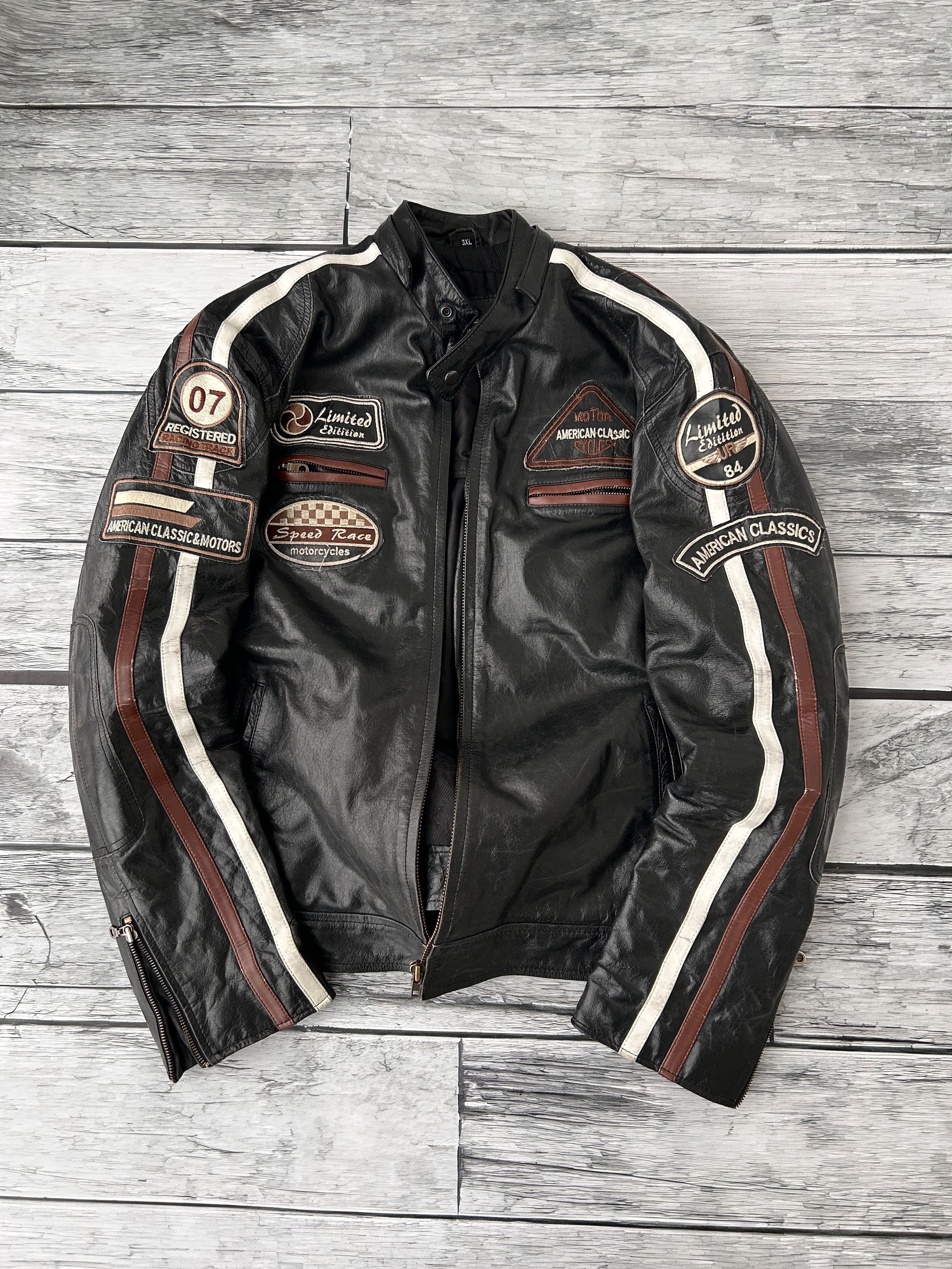 Racing × Streetwear × Vintage Vintage Streetwear Distressed Heavy ...