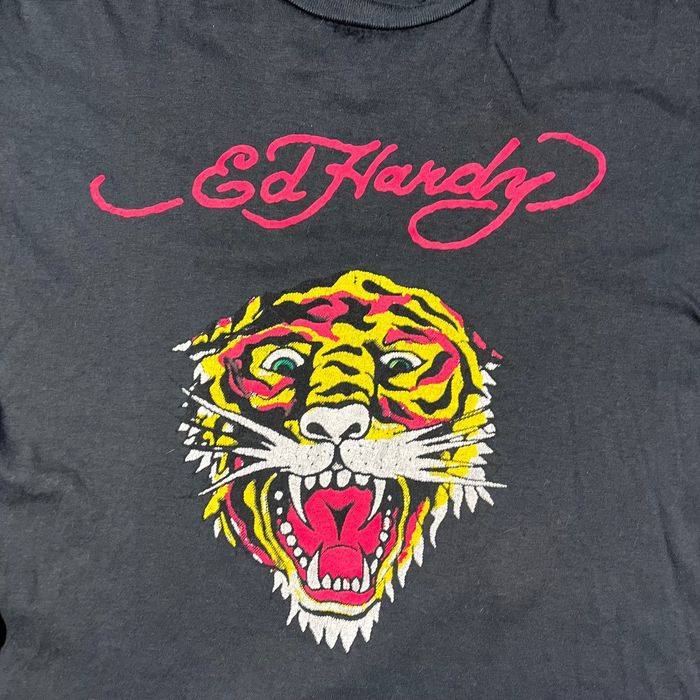 Vintage Vintage Ed Hardy Lion T-Shirt Size M Y2K 00’s | Grailed
