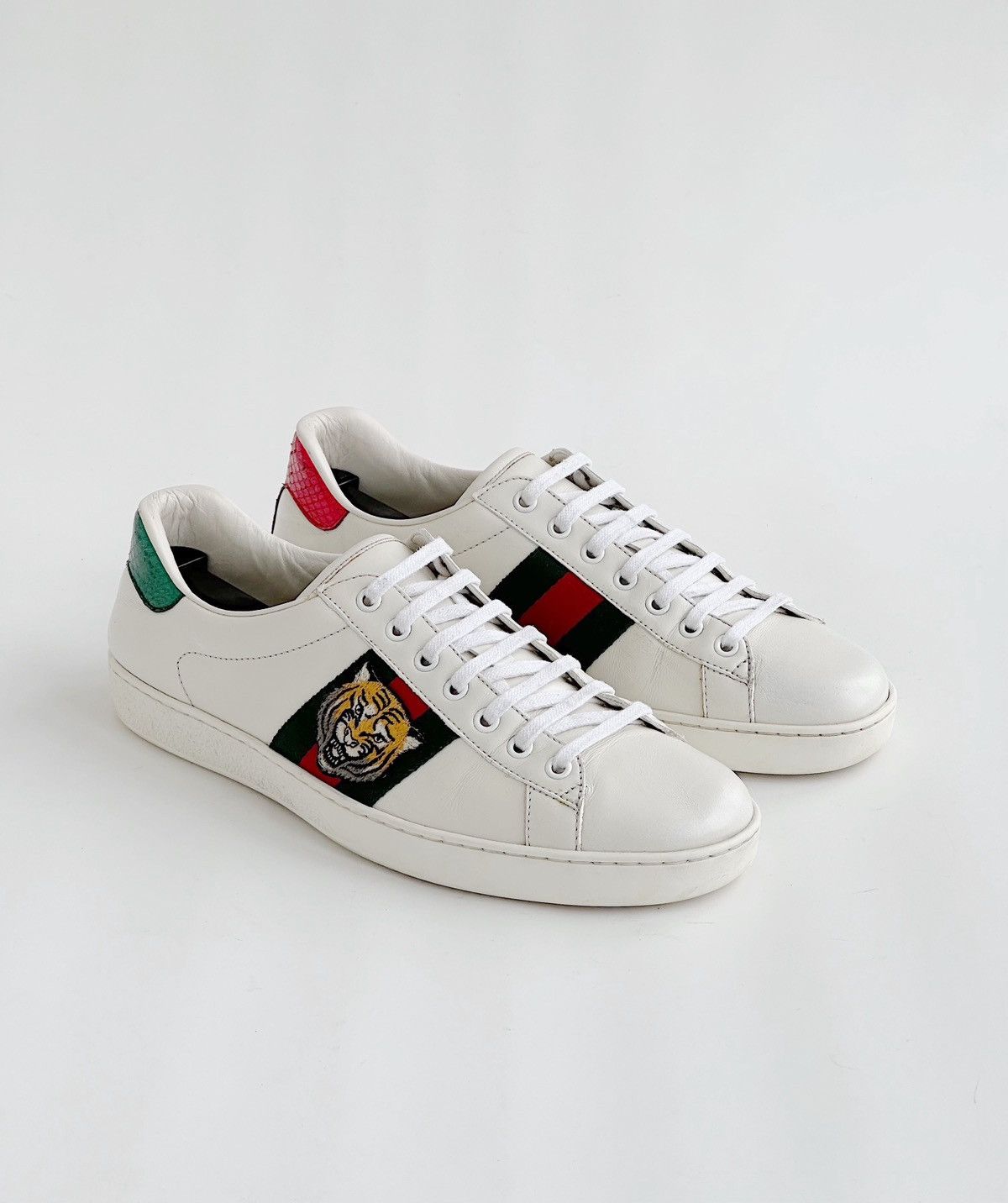 Gucci GUCCI $790 Ace Tiger Sneakers 457132 y2k shoes vintage | Grailed