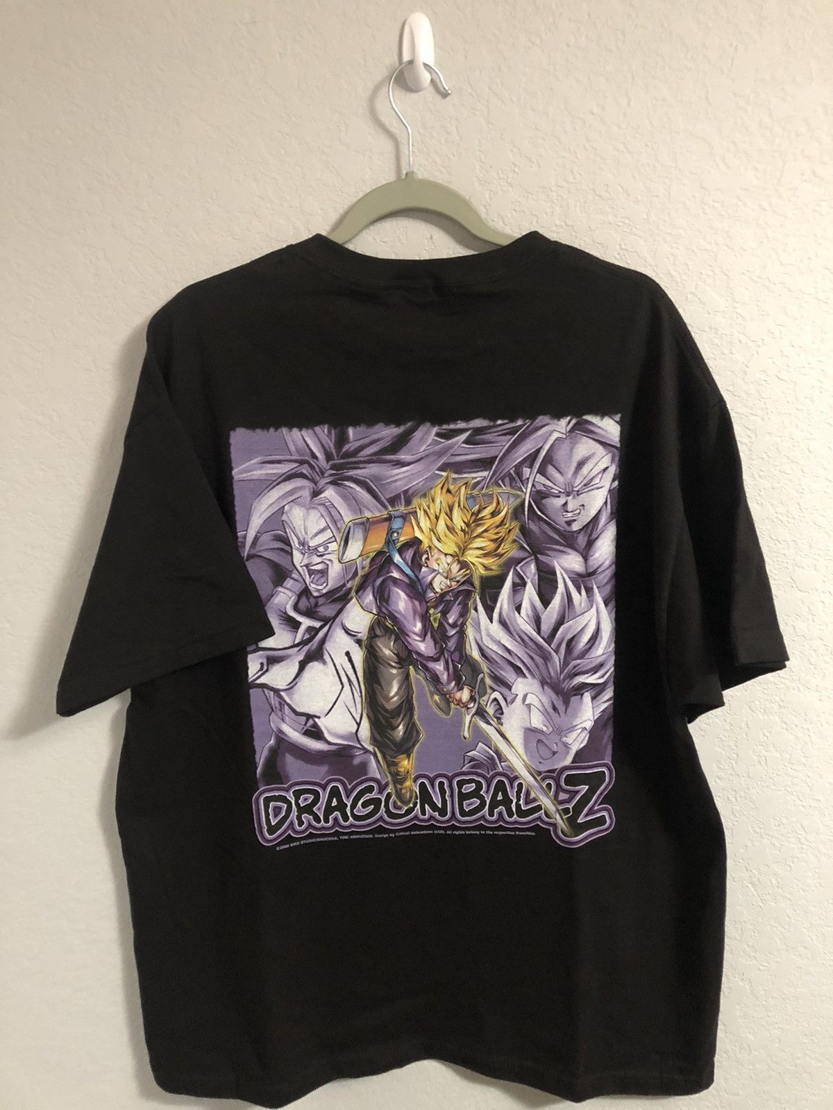 American Apparel VINTAGE STYLE DRAGON BALL Z SUPER SAIYAN TRUNKS SHIRT ...