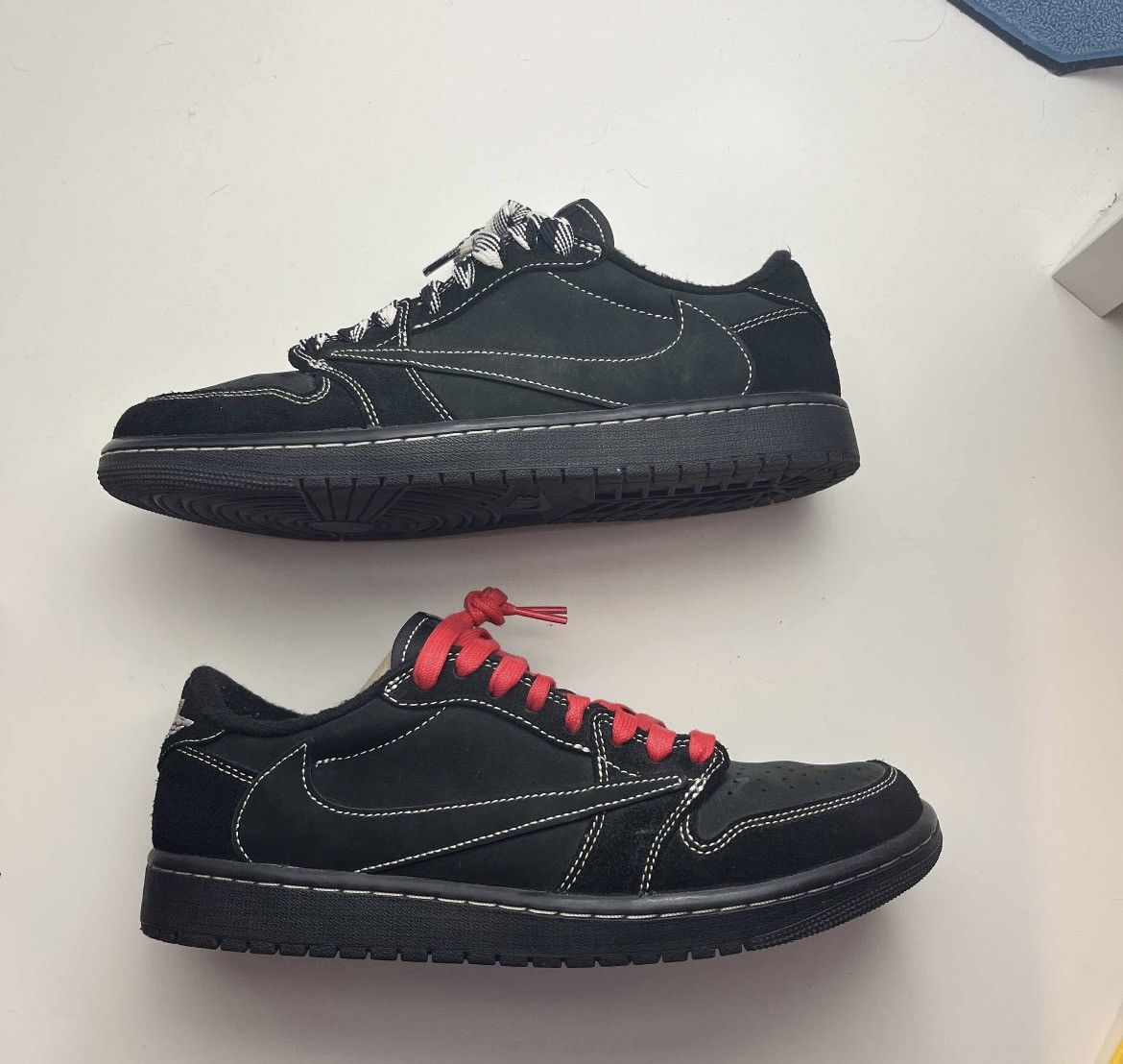 Nike Travis Scott Jordan 1 Low Phantom | Grailed
