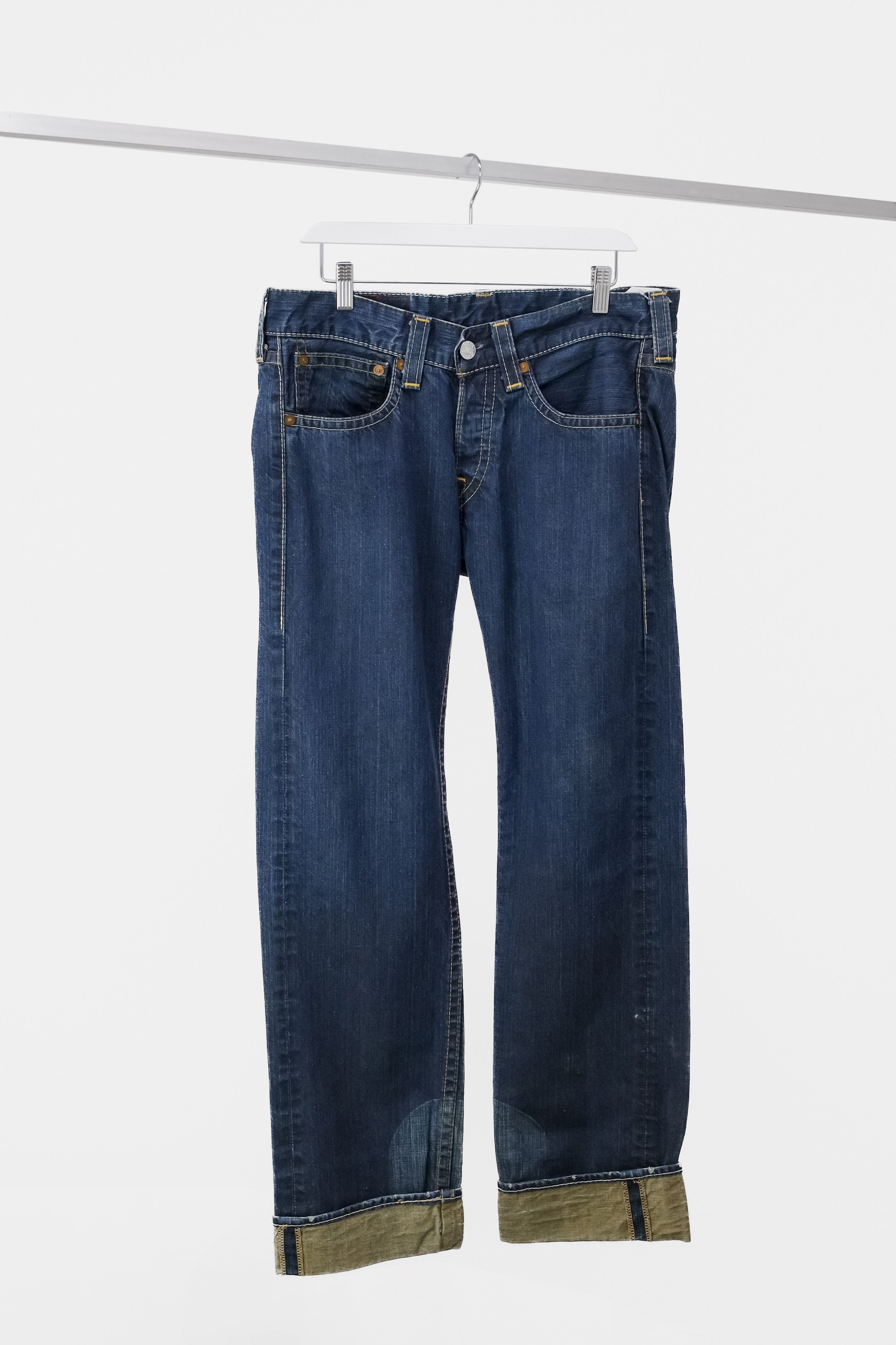 Levi's Vintage Clothing Levi's Red Collection Raw Denim Jeans | Grailed
