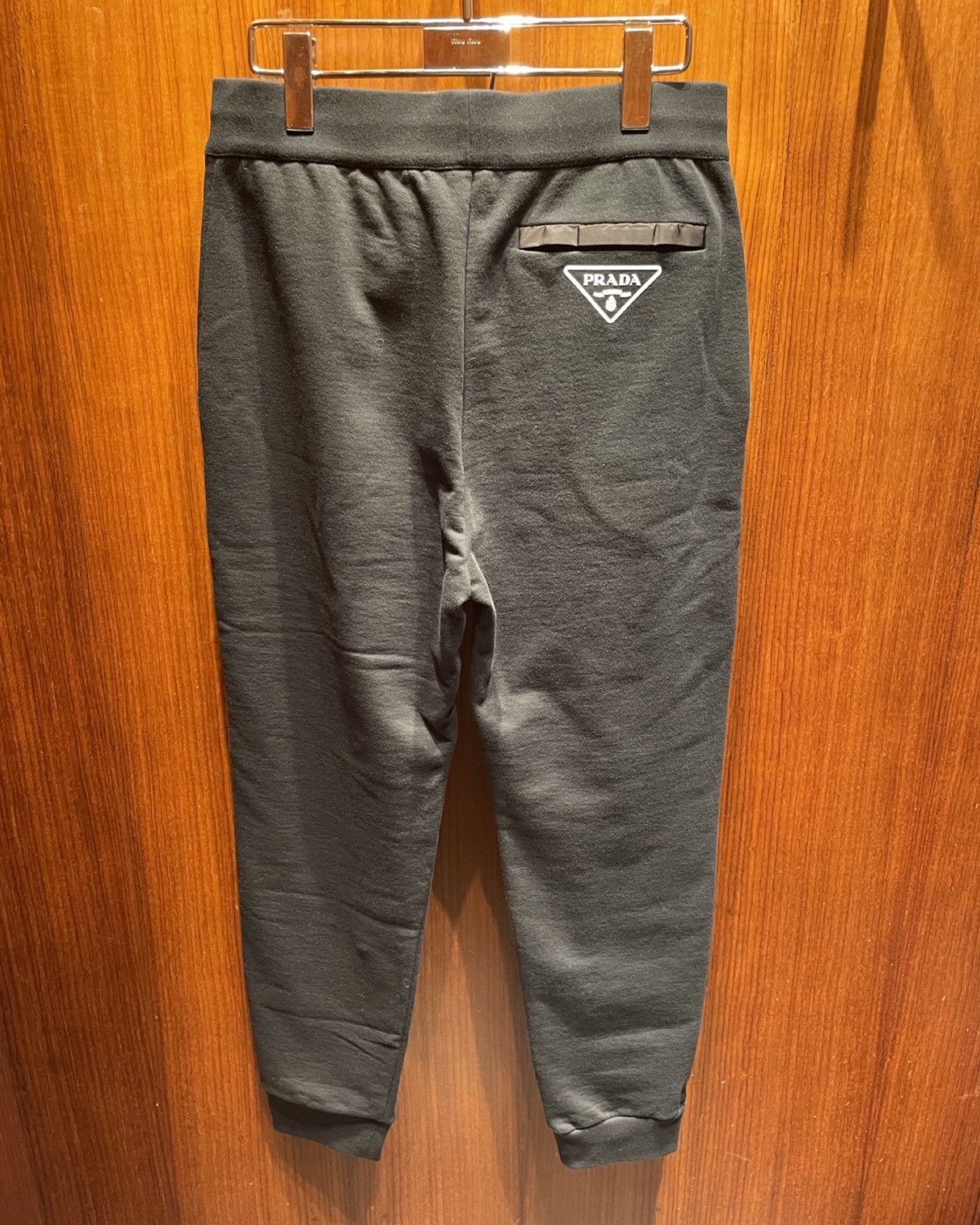 Prada Prada Nylon Detail Logo Sweatpants | Grailed