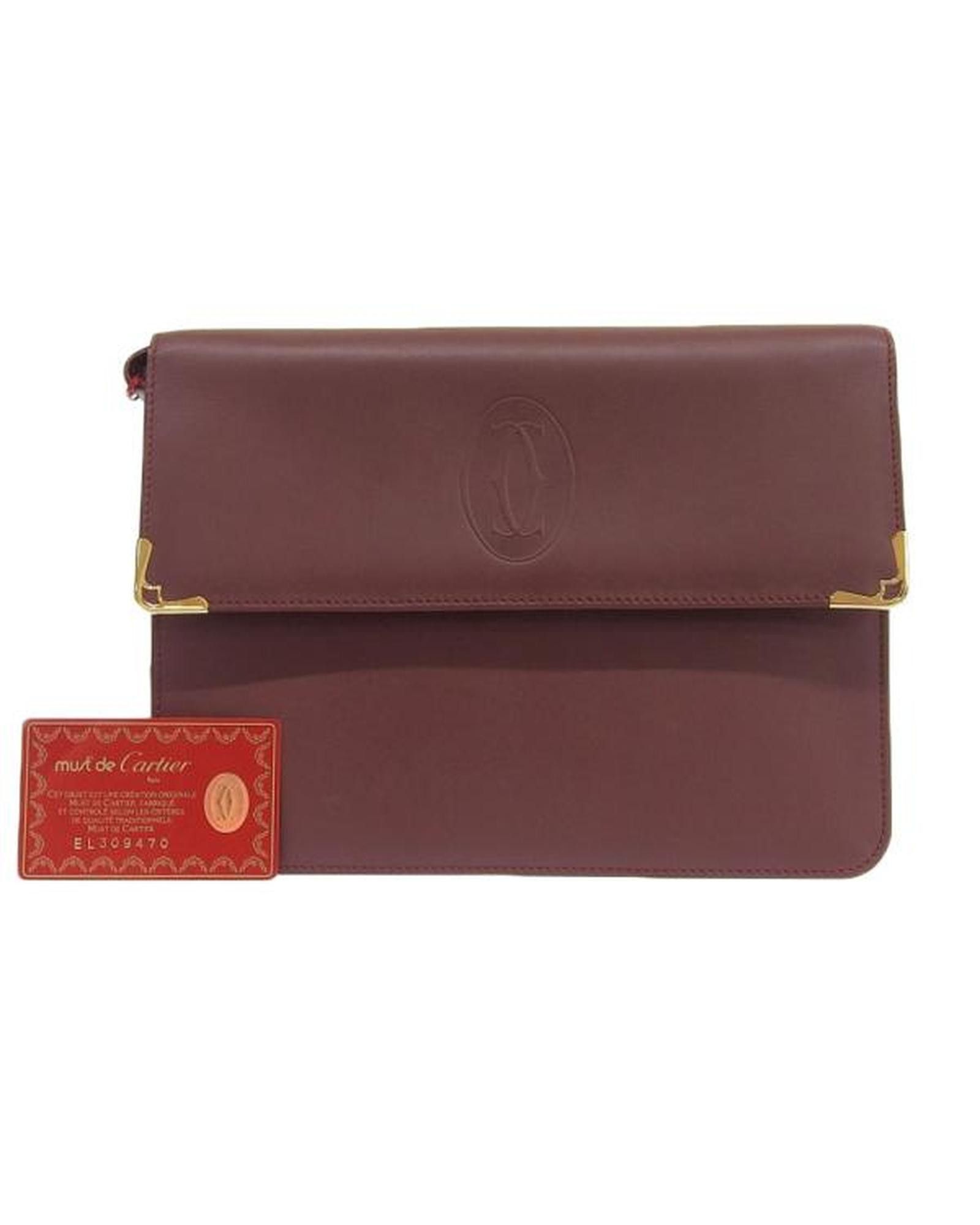Cartier Red Must de Cartier Clutch Bag - Excellent Condition | Grailed