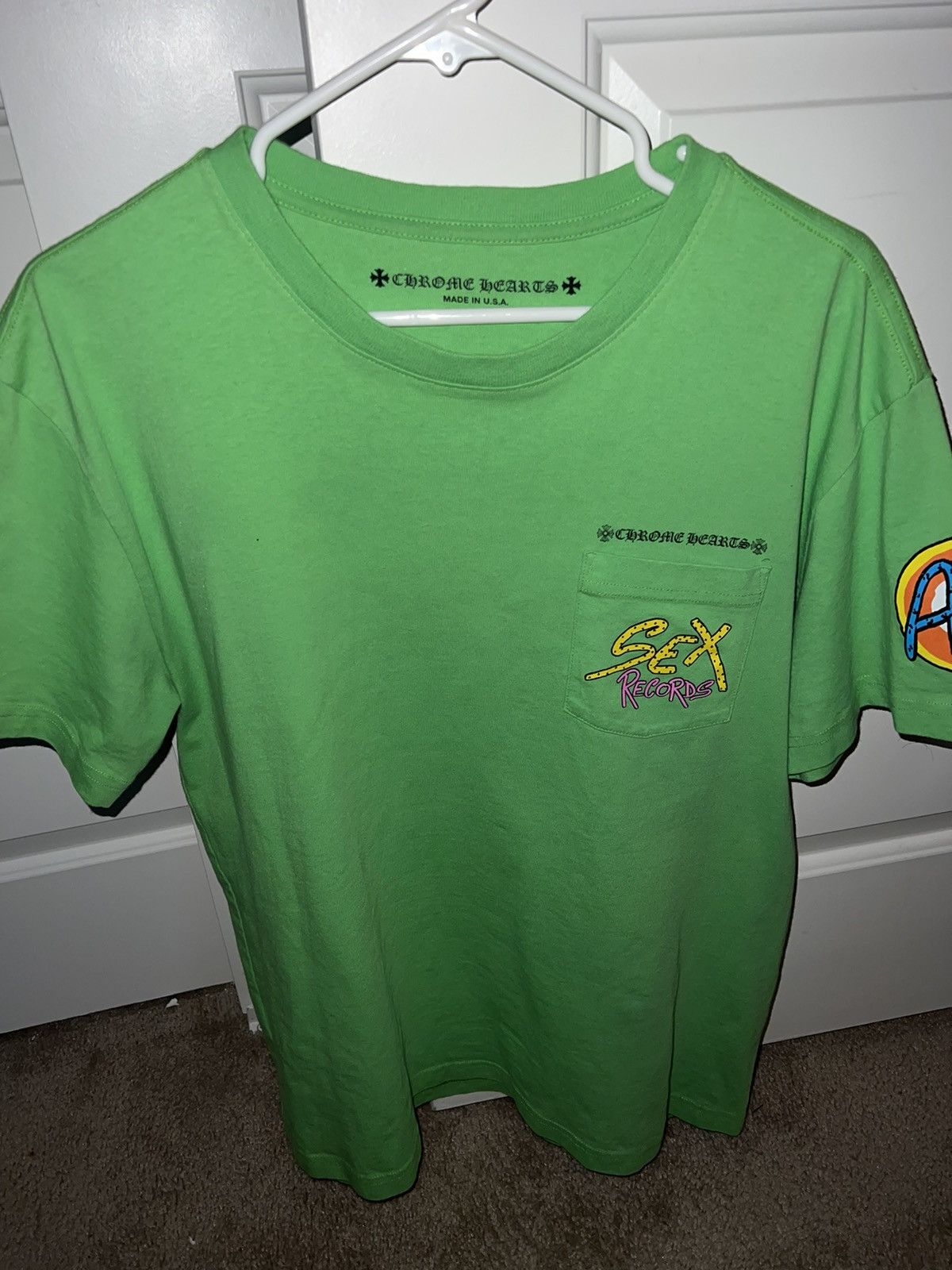 Chrome Hearts Chrome Hearts Sex Records Short Sleeve Tee Grailed
