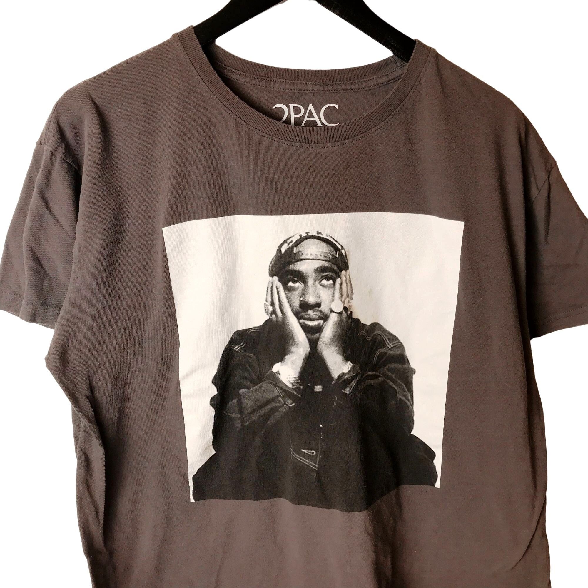 Rap Tees × Streetwear × Urban Outfitters 2Pac Rapper Tee T Shirt Hip ...