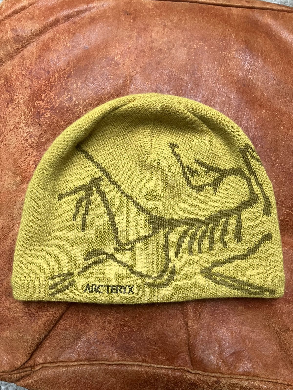 Arc'Teryx Yellow Arcteryx Beanie | Grailed