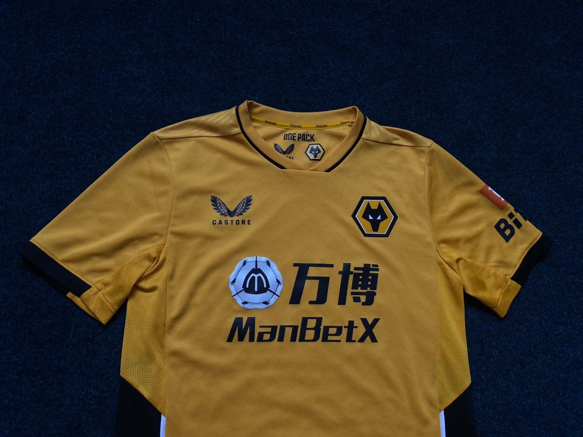 Soccer Jersey Wolverhampton Wanderers Official Castore/WOLVES 2021/22 ...