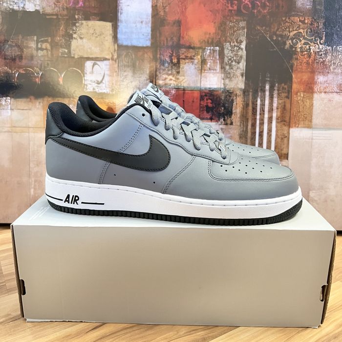 Nike 2015 Nike Air Force 1 Low Cool Grey / Black / White AF1 | Grailed