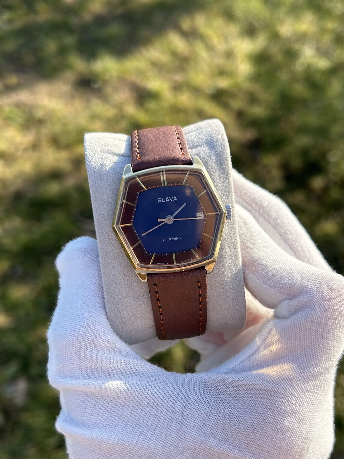 Vintage Vintage Watch Slava Pentagon USSR Soviet Mechanical 1980s | Grailed