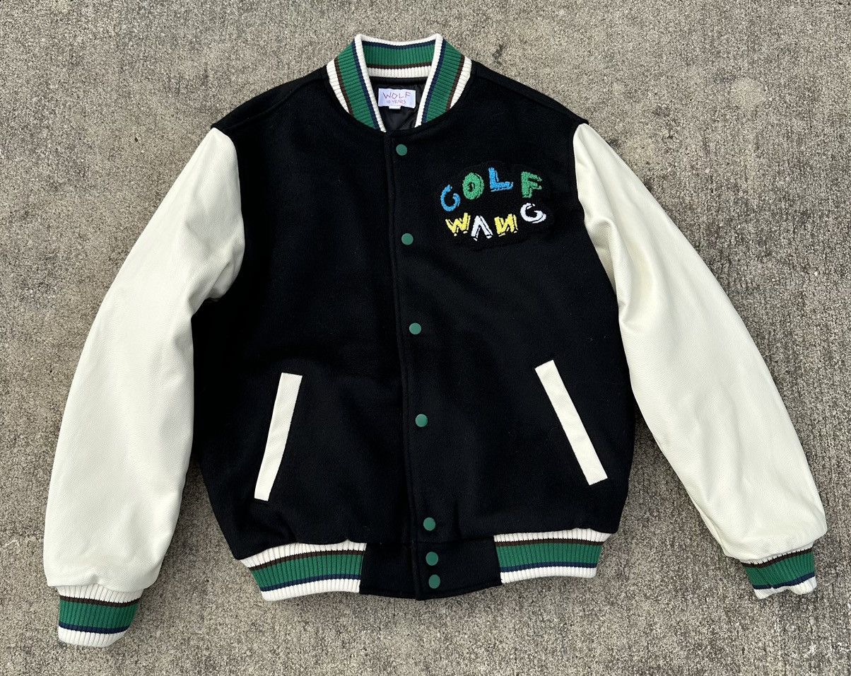 Golf Wang × Golf le Fleur Golf Wang Wolf 10 year Anniversary Varsity ...