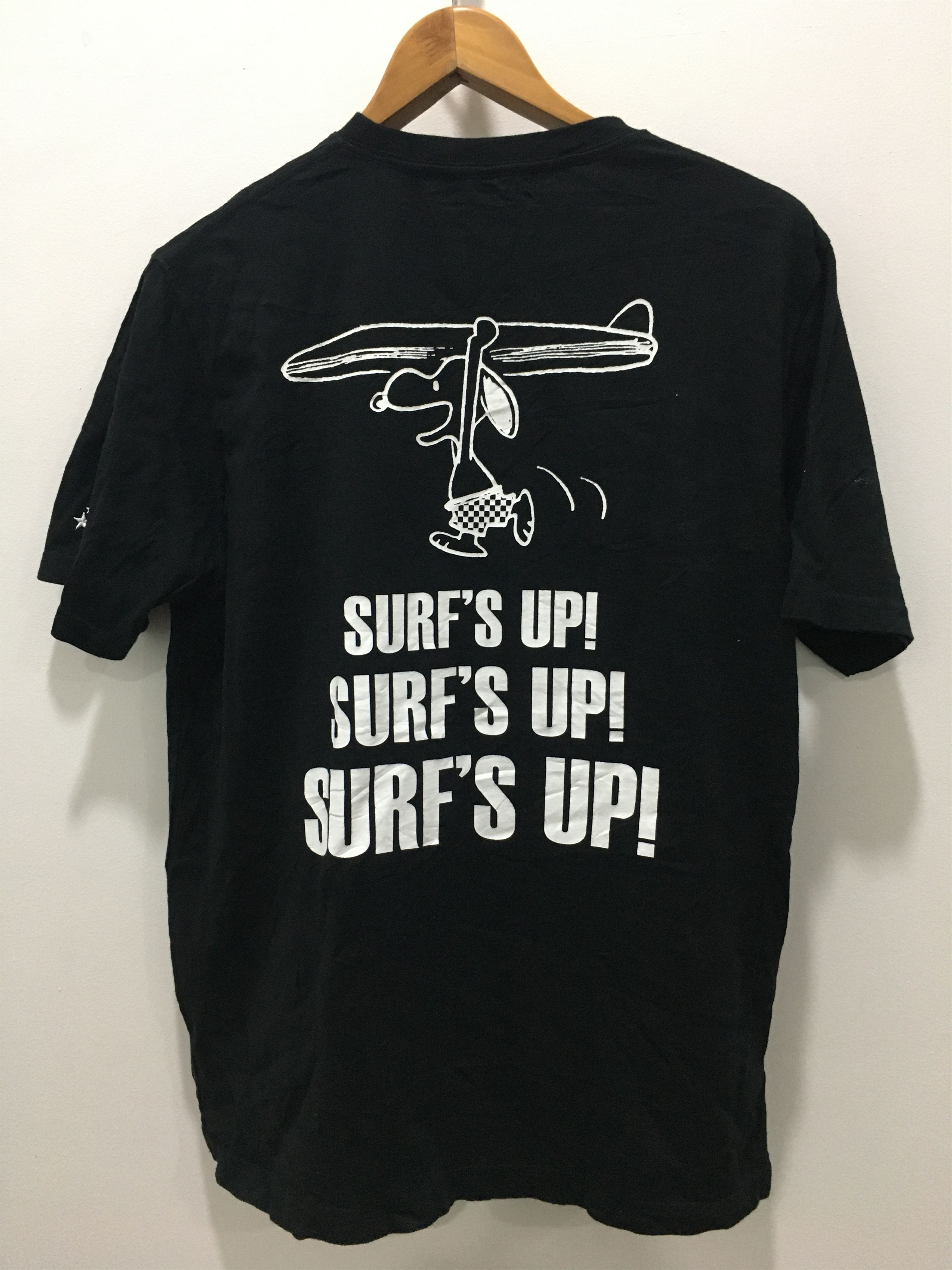 BASE CONTROL × Japanese Brand × Peanuts Base Control x Peanuts Surf’s up pocket t shirt | Grailed