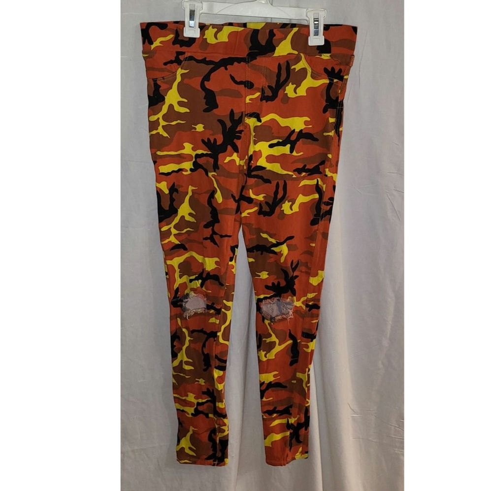 Other Bottom Sharp Military Orange Camo Pants Size Large | Grailed