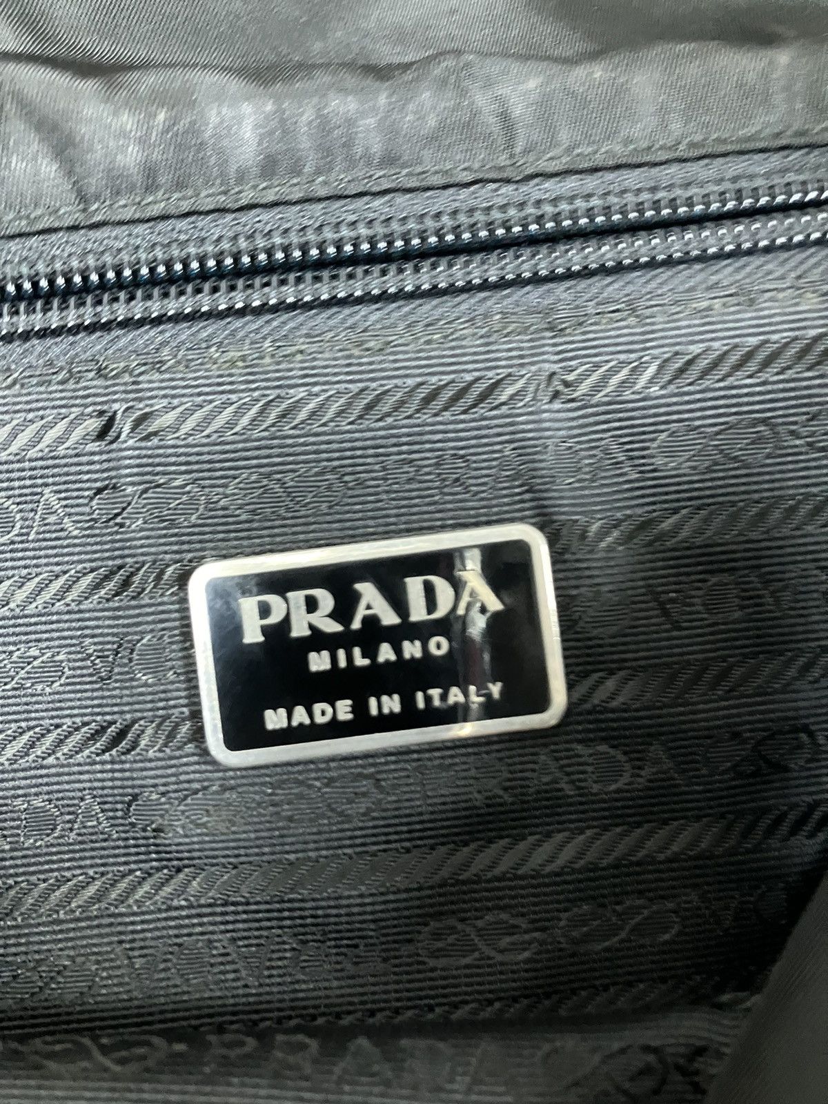 Prada Prada Black Laptop Side Bag | Grailed