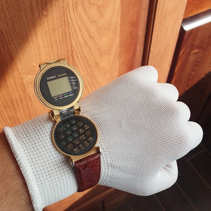 Vintage 📍Rare📍80s Casio Flip Top Data Bank vintage Watch, Japan | Grailed