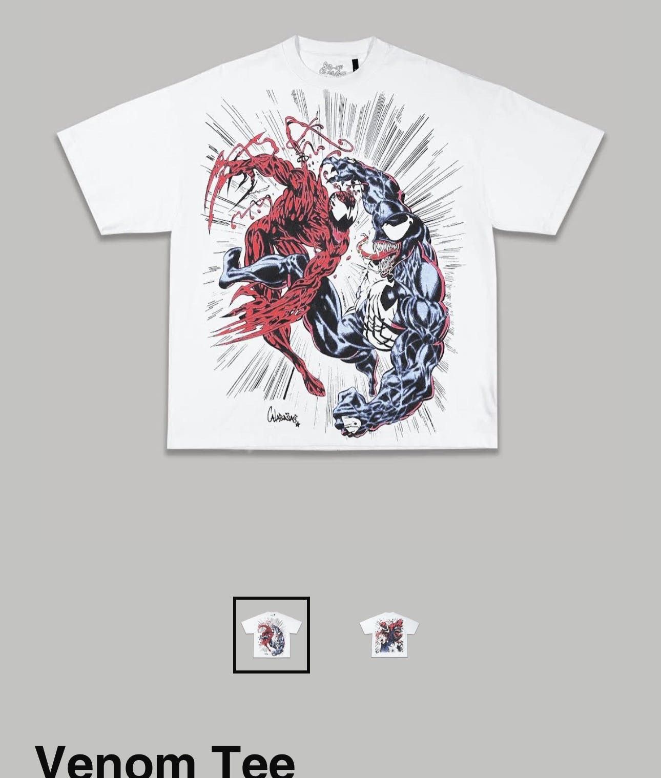 Sergio Calabasas Sergio Calabasas Spider-Man Heavyweight Tee | Grailed