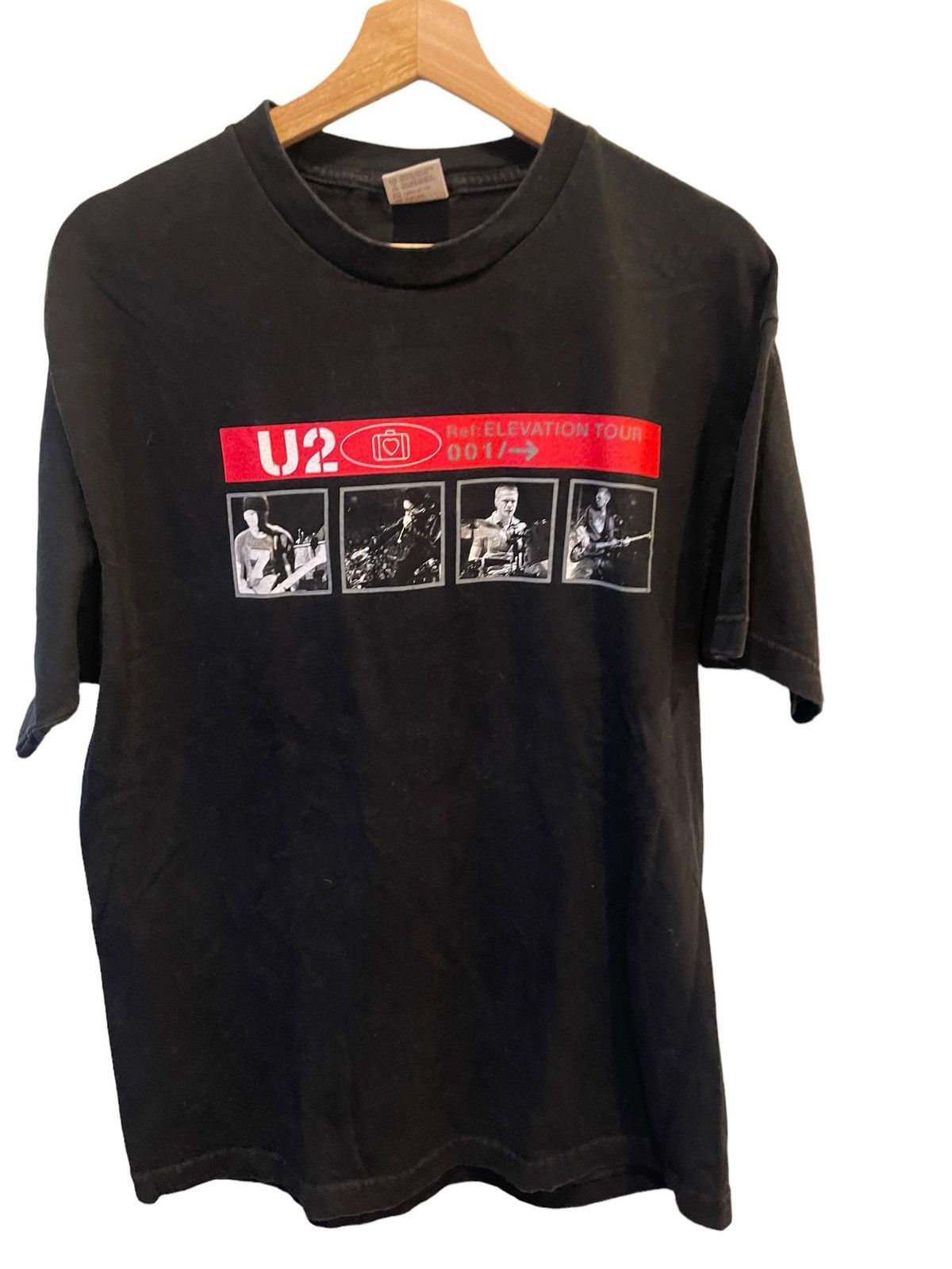 Band Tees × Vintage 2001 U2 Elevation Tour T-shirt | Grailed