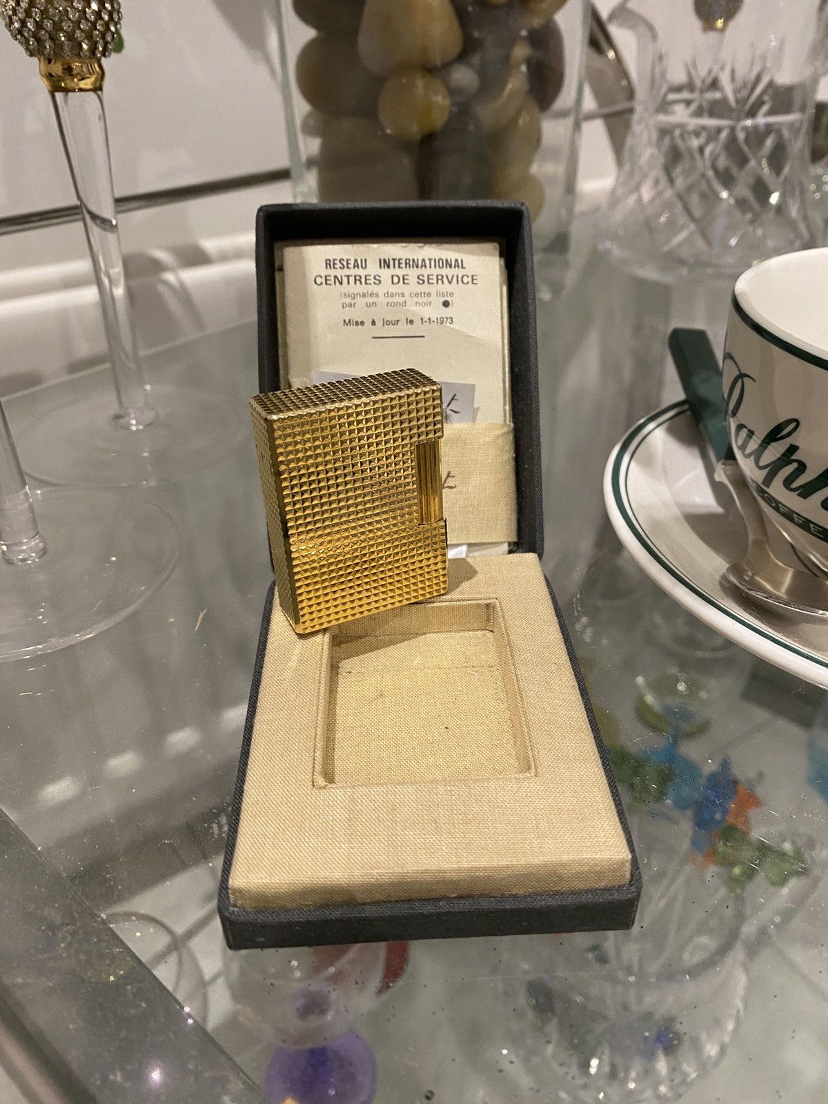 S.T. Dupont Gold ST Dupont vintage lighter | Grailed