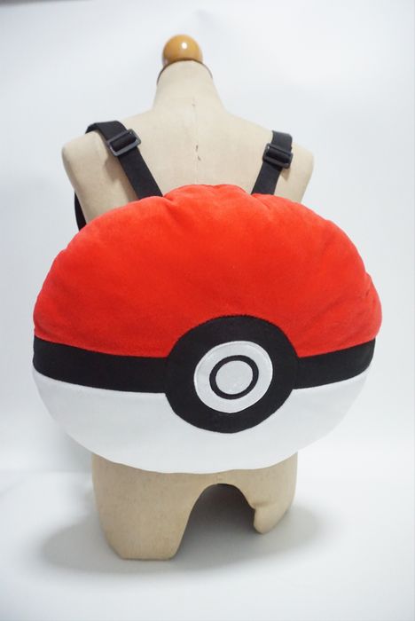 Japanese Brand Pokemon pikachu pokeball zipper backpack | Grailed