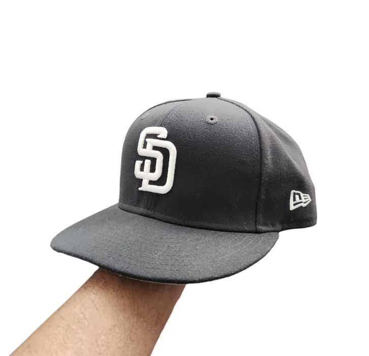 New Era New Era Snapback hat San Diego Padres Gray SD logo | Grailed